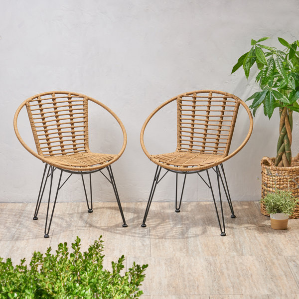 George Oliver Durham Patio Dining Chair & Reviews | Wayfair