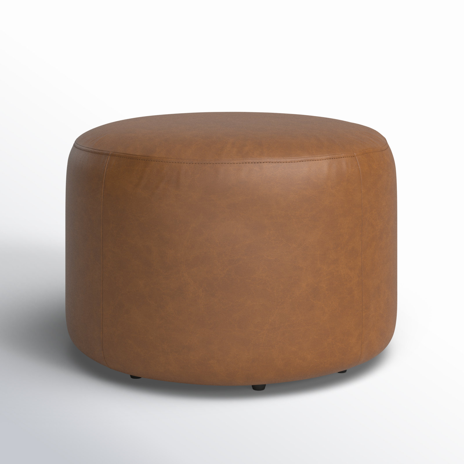 Danva Leather Ottoman