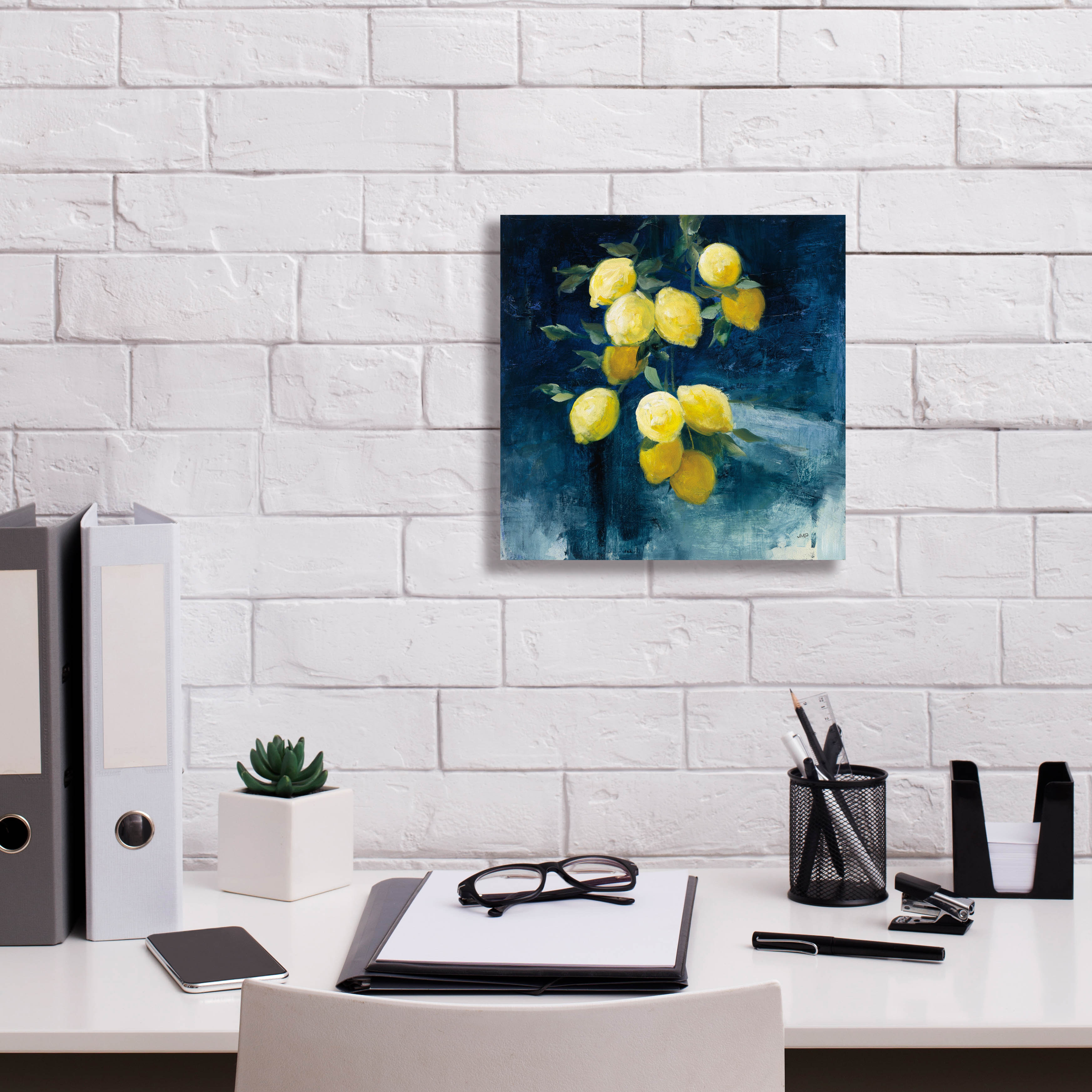 Epic Graffiti 'Lemon Grove 1' by Julia Purinton Canvas Wall Art | Wayfair