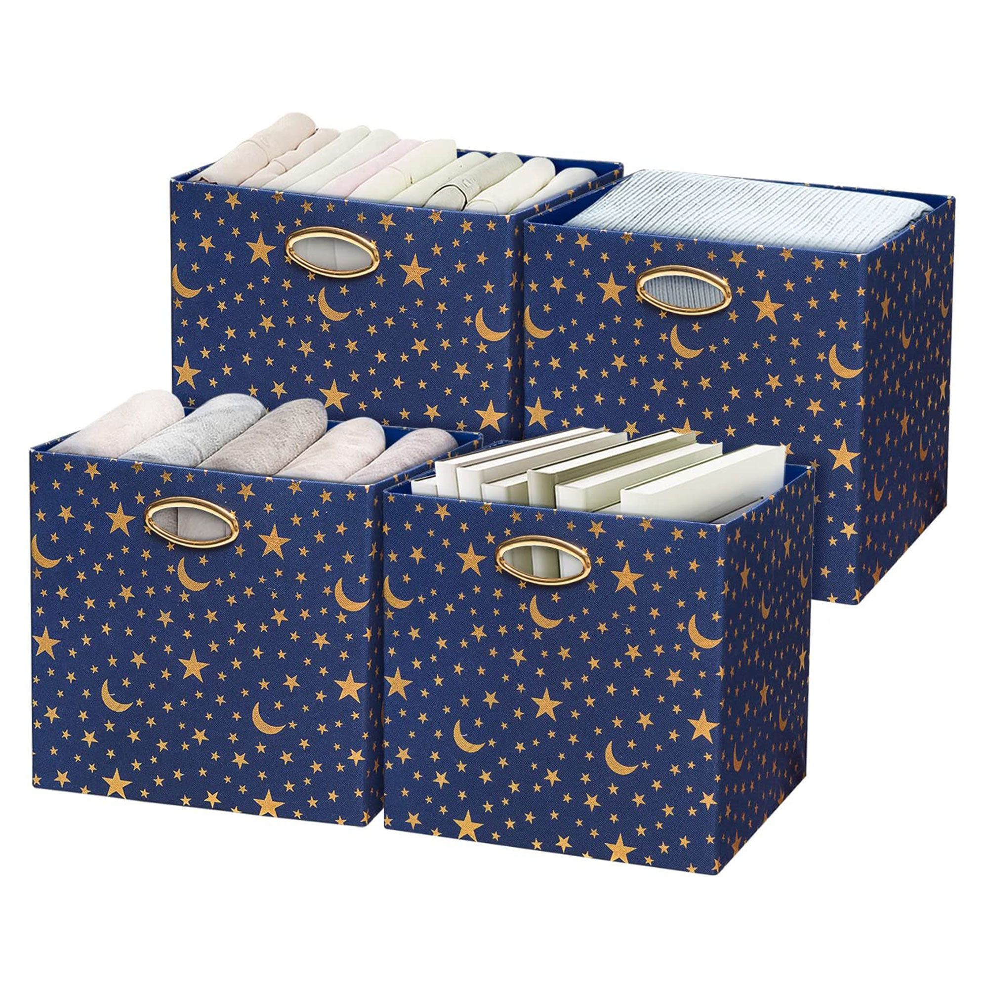 posprica Collapsible Storage Fabric Cube Set | Wayfair