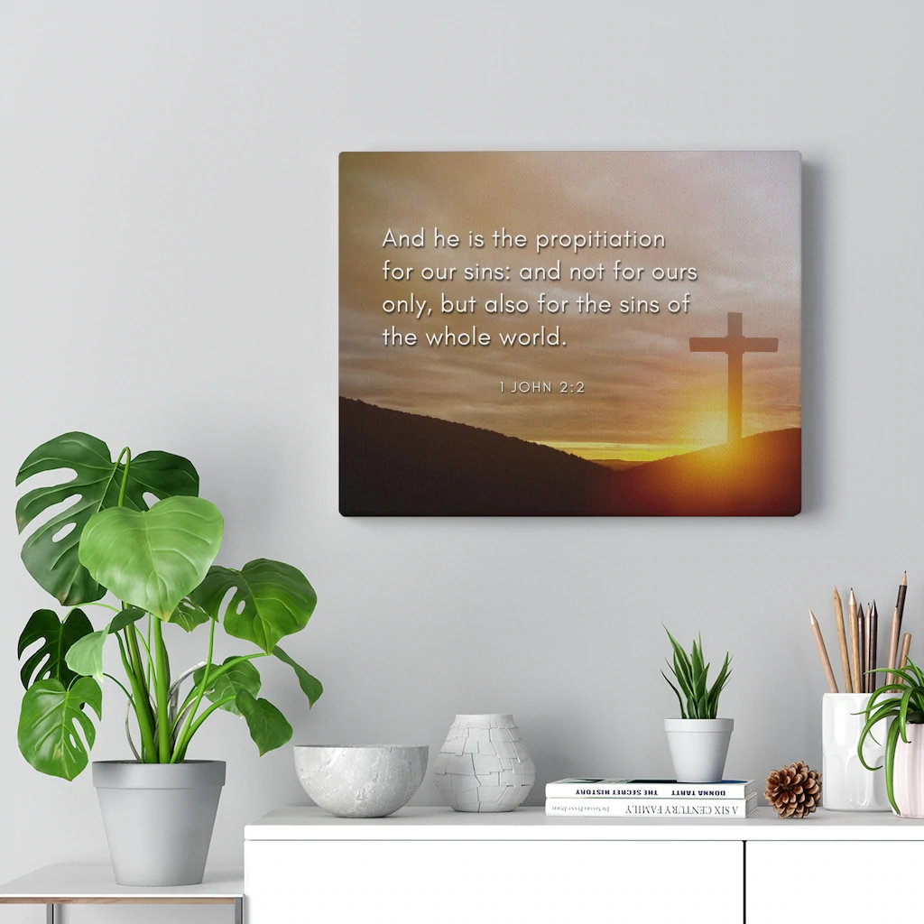 Trinx Propitiation For Our Sins 1 John 2:2 Christian Wall Art Bible ...
