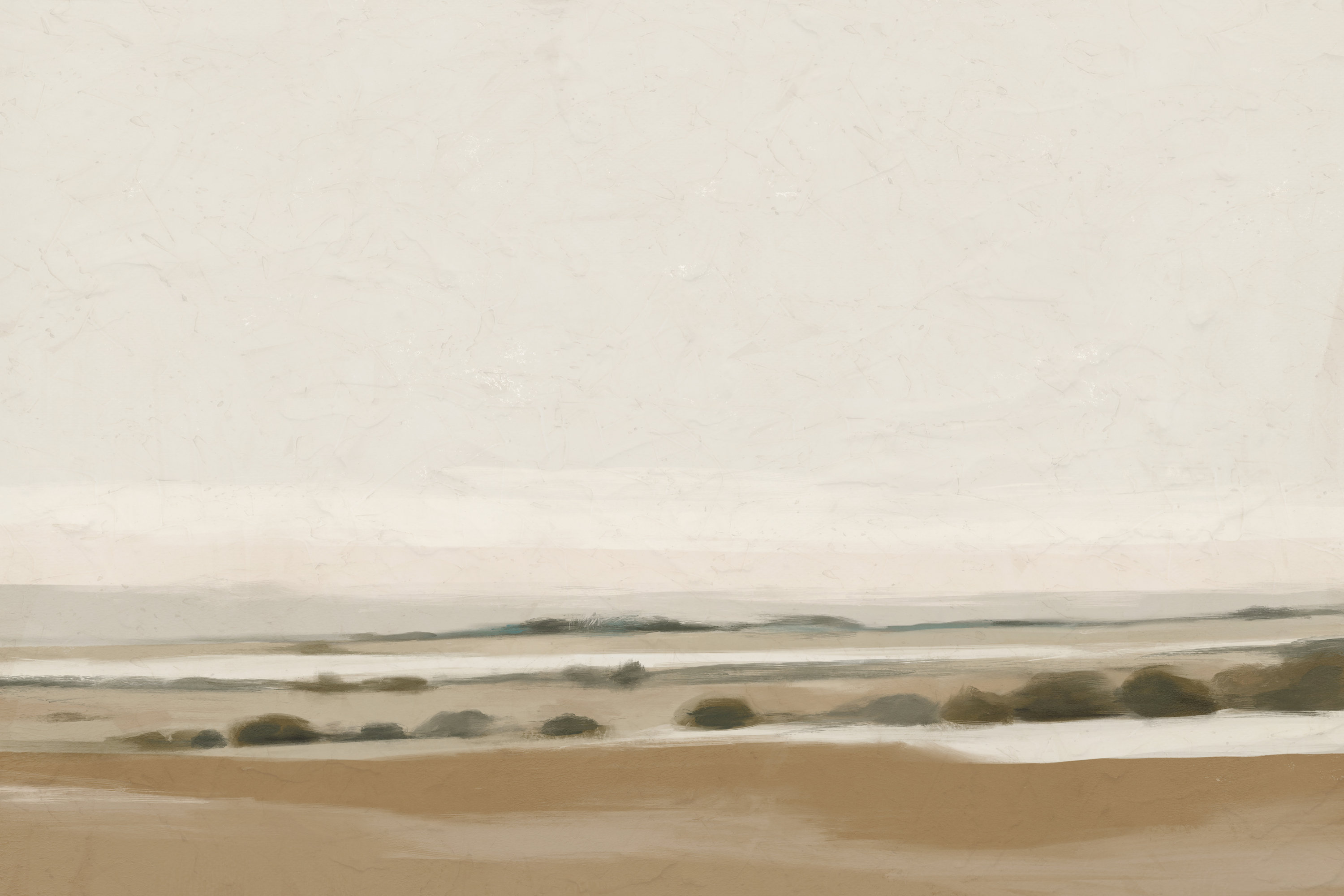 Winston Porter Hazy Frontier II by Victoria Barnes - Wrapped Canvas ...