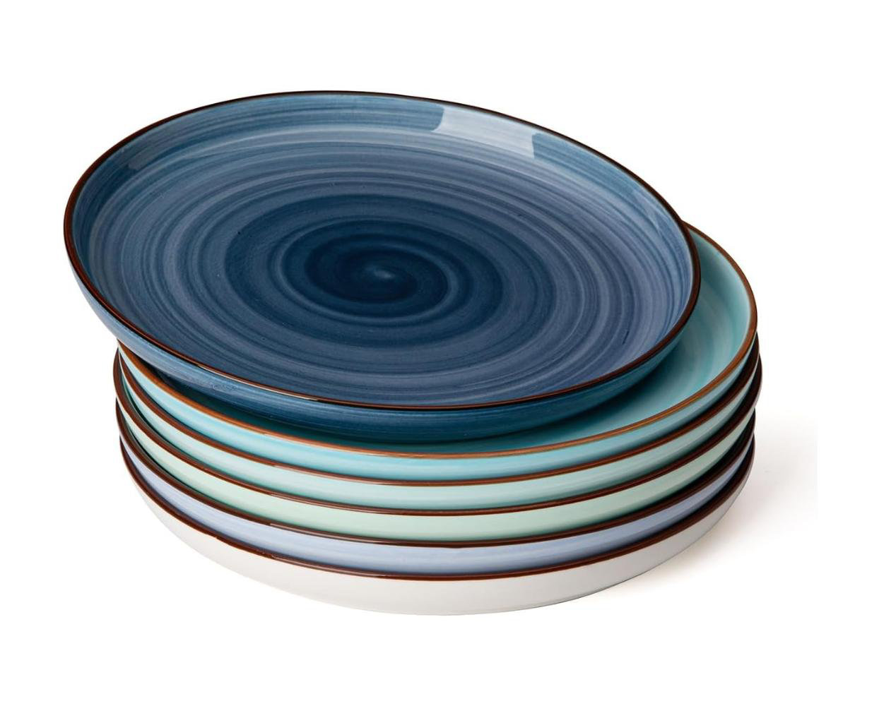 Latitude Run® Dessert Plates, 7.4 Inch Porcelain Round Salad Plates ...