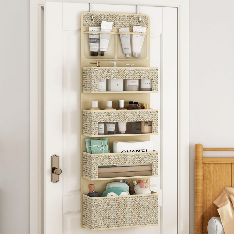 Bay Isle Home™ 2 Pack 5-Shelf Over The Door Hanging Organizer | Wayfair