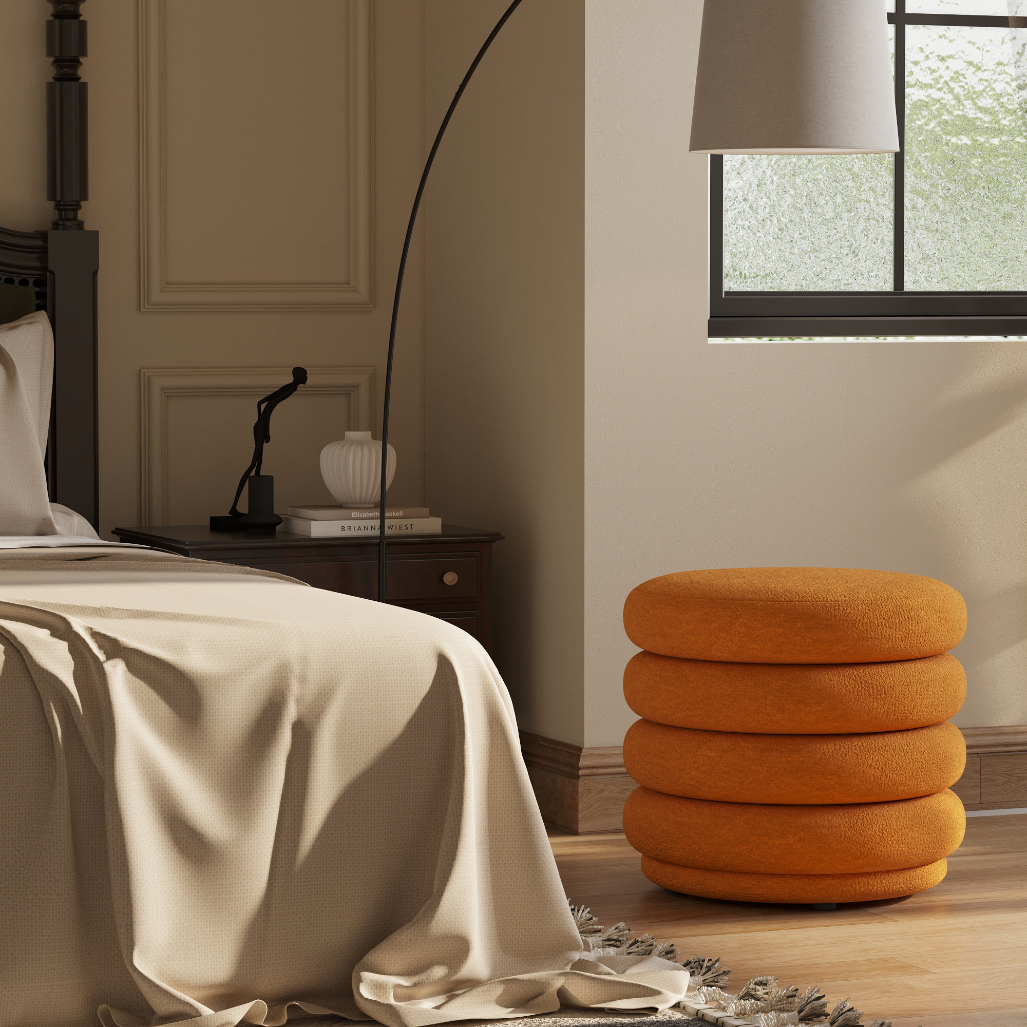 Mercer41 Oliveris Upholstered Storage Ottoman - Wayfair Canada