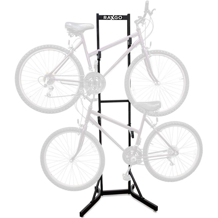 RaxGo Steel Freestanding Adjustable Bike Rack & Reviews | Wayfair
