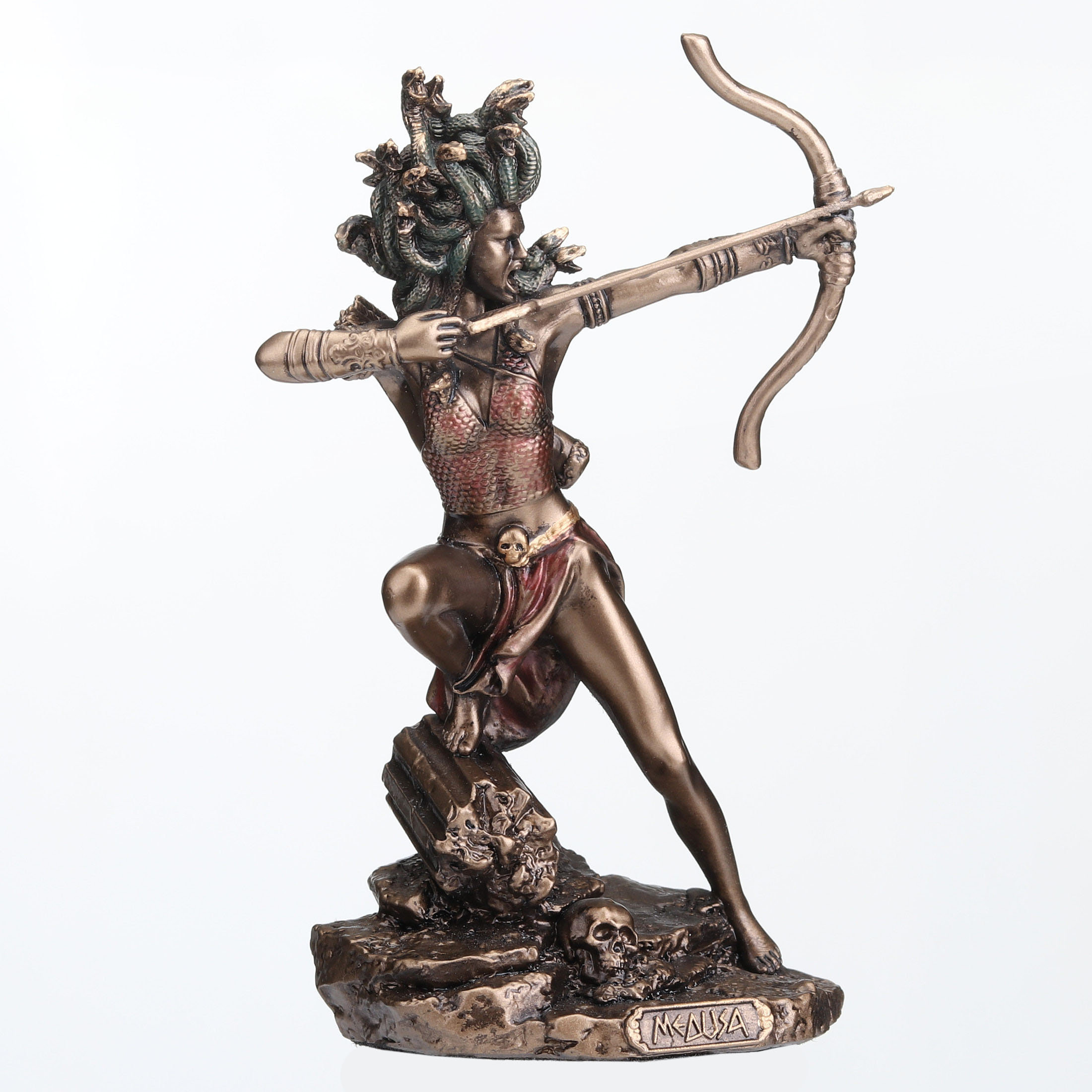 Veronese Design 4.53 inches Height Polyresin Medusa the Gorgon Drawing ...