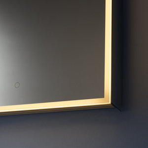 Brayden Studio® Azamat 30"H Recessed or Surface Mount Frameless LED ...