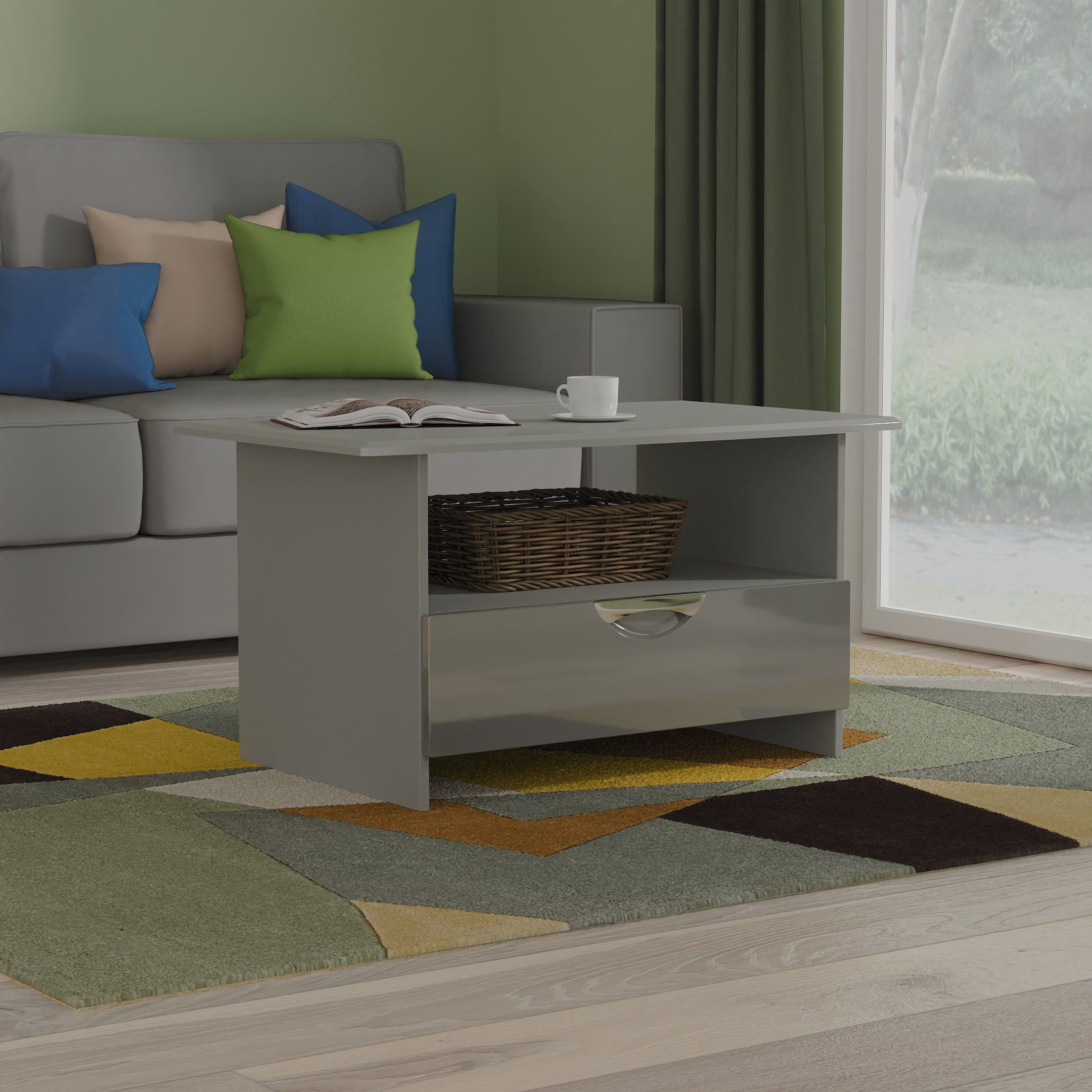 17 Stories Strella Coffee Table with Storage | Wayfair.co.uk