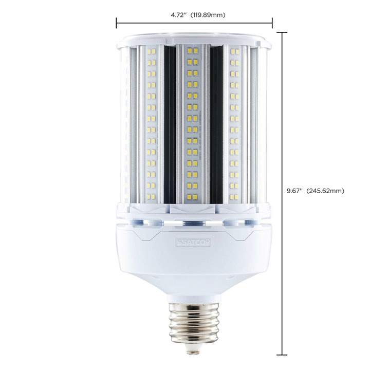 Satco Equivalent Corncob EX39/Mogul Extended LED Bulb | Wayfair