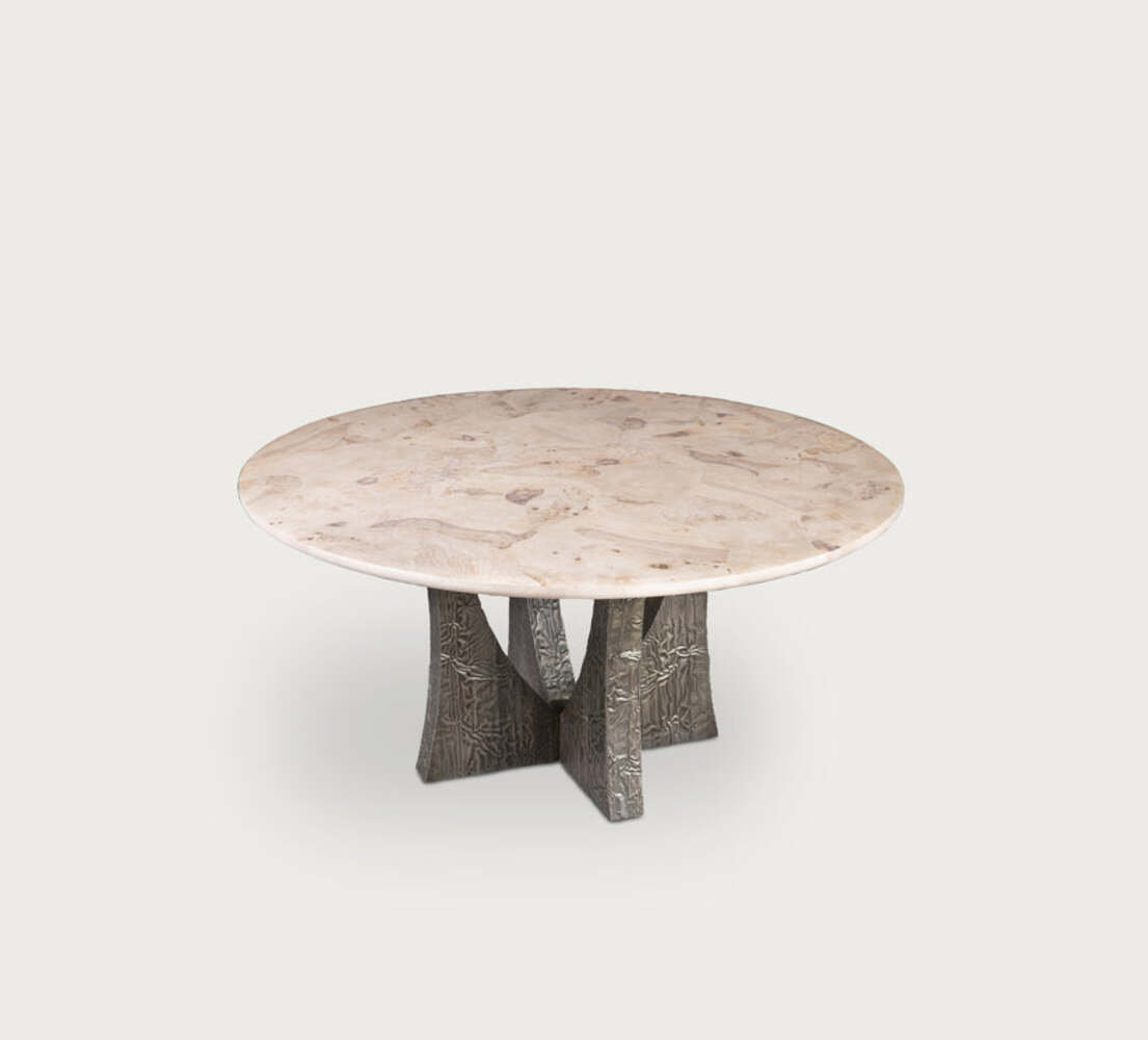 Taracea Fren Round Dining Table | Perigold