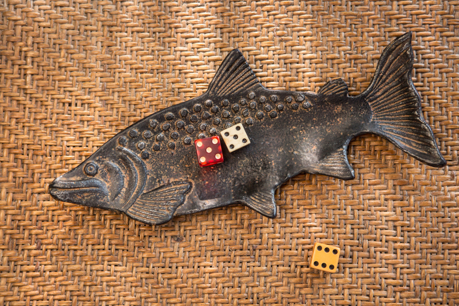 Breakwater Bay Cast Iron Fish Trinket Dish | Wayfair