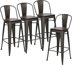 17 Stories Burney Counter Stool with Metal Frame & Reviews | Wayfair