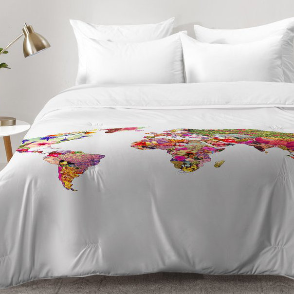 Deny Designs Its Your World Comforter Set | Wayfair