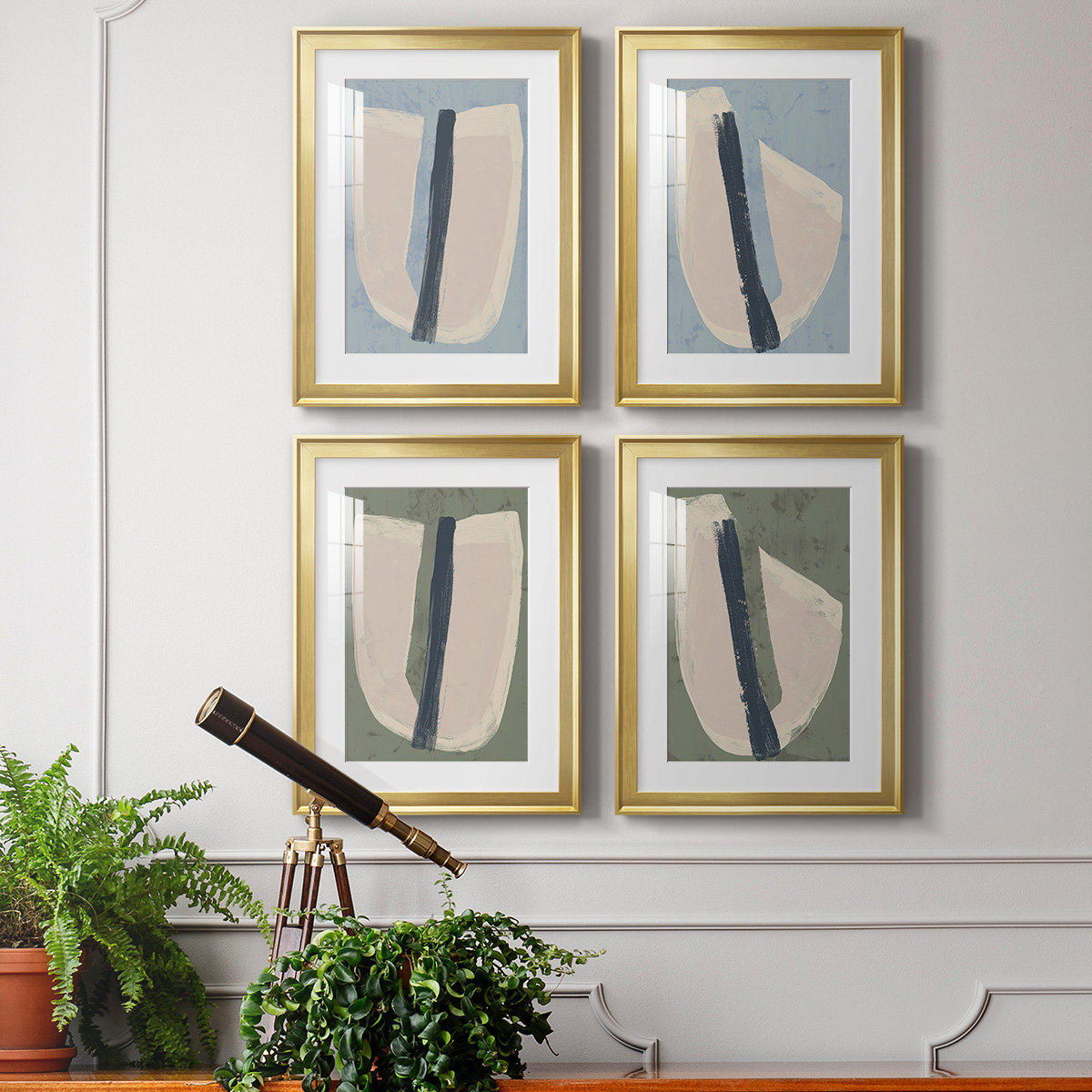 Wexford Home Paper Slice I Premium Framed Print - Ready To Hang ...