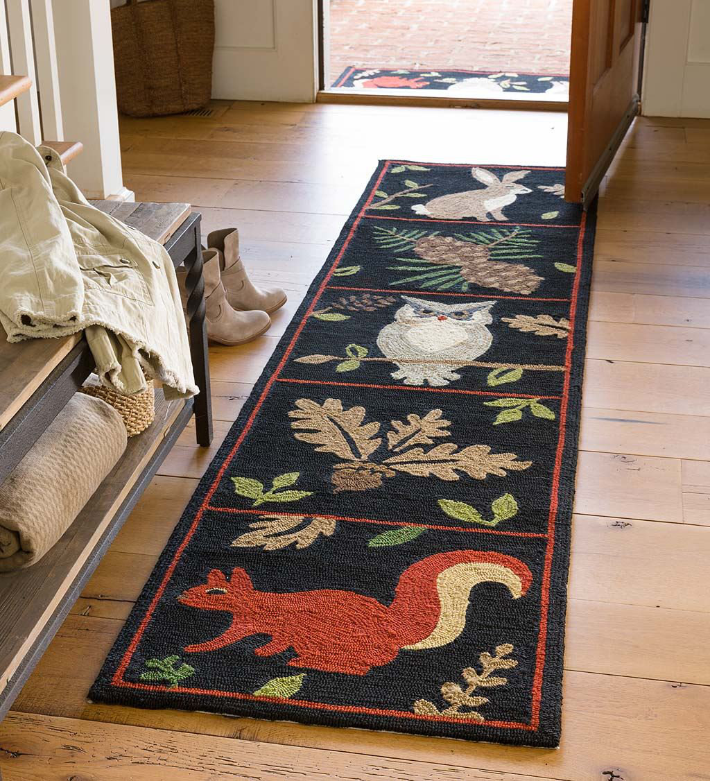 Loon Peak® Arkema Indoor/Outdoor Woodland Runner Rug & Reviews | Wayfair