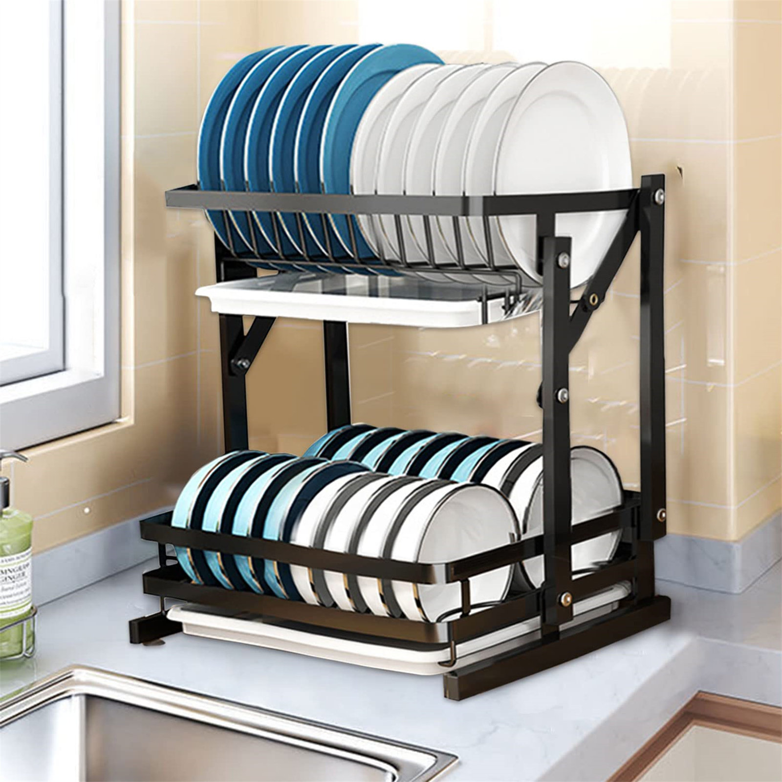 transparent.0 Dish Rack | Wayfair