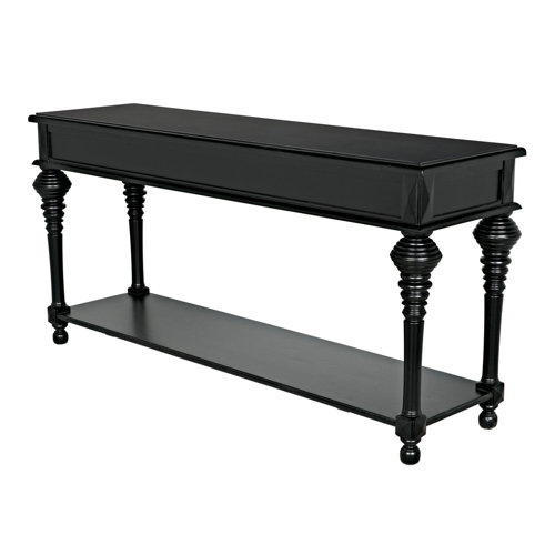 Noir Colonial Console Table | Wayfair