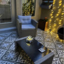 Merola Tile Evoque Arte Carthusian 10" x 10" Porcelain Patterned Wall ...