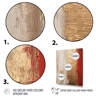 Wrought Studio™ Full Moon Redemption Abstract Gold And Red I - Abstract ...