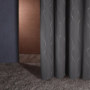 Deconovo 2 Piece Polyester Curtain Set & Reviews | Wayfair