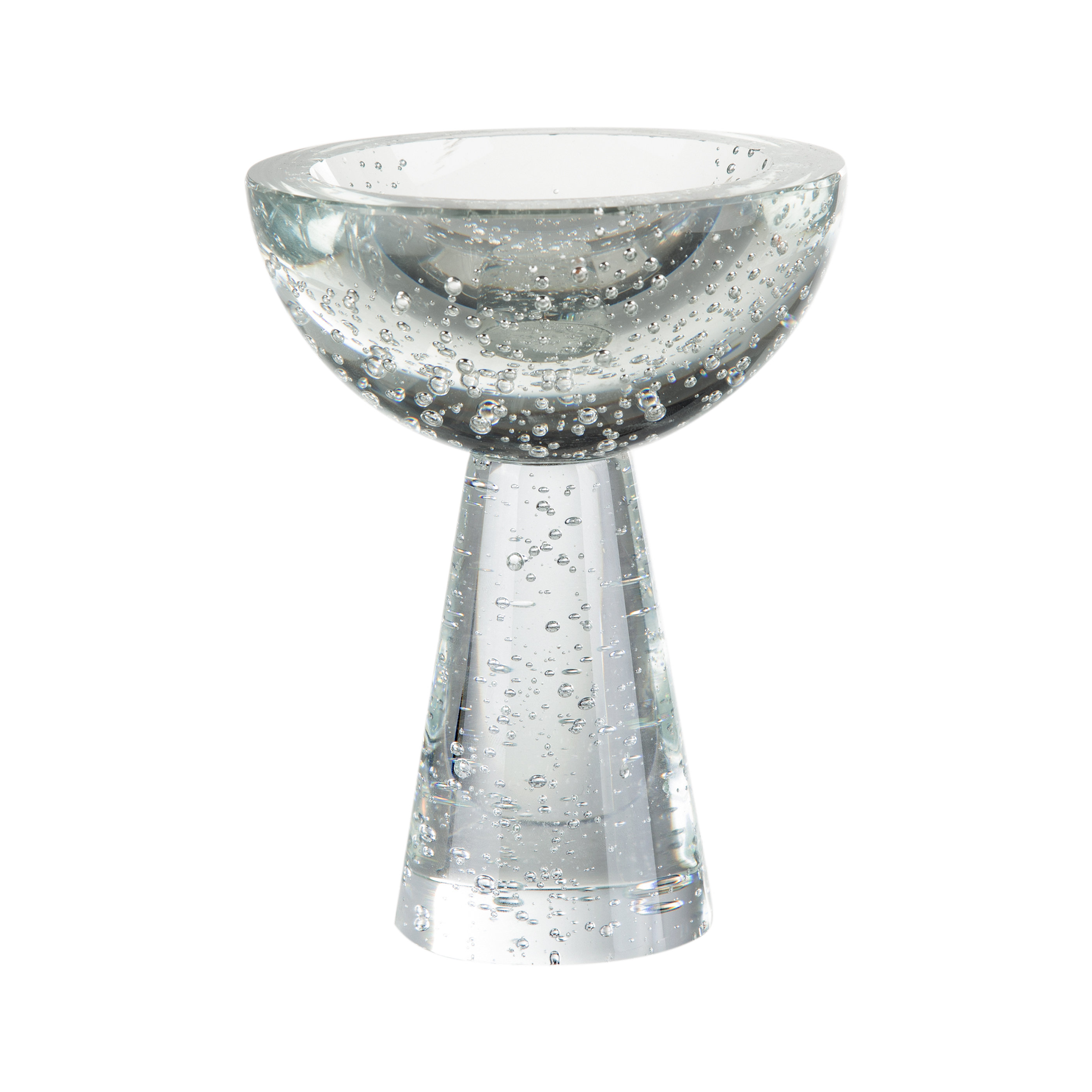 Winston Porter Ieesha Glass Decorative Bowl in Clear | Wayfair