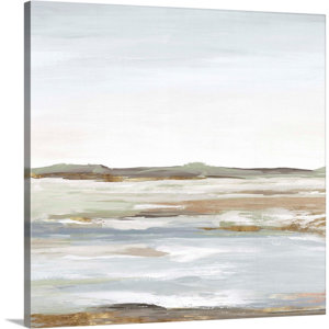Wrought Studio Vastness I by Eva Watts - Painting Print | Wayfair