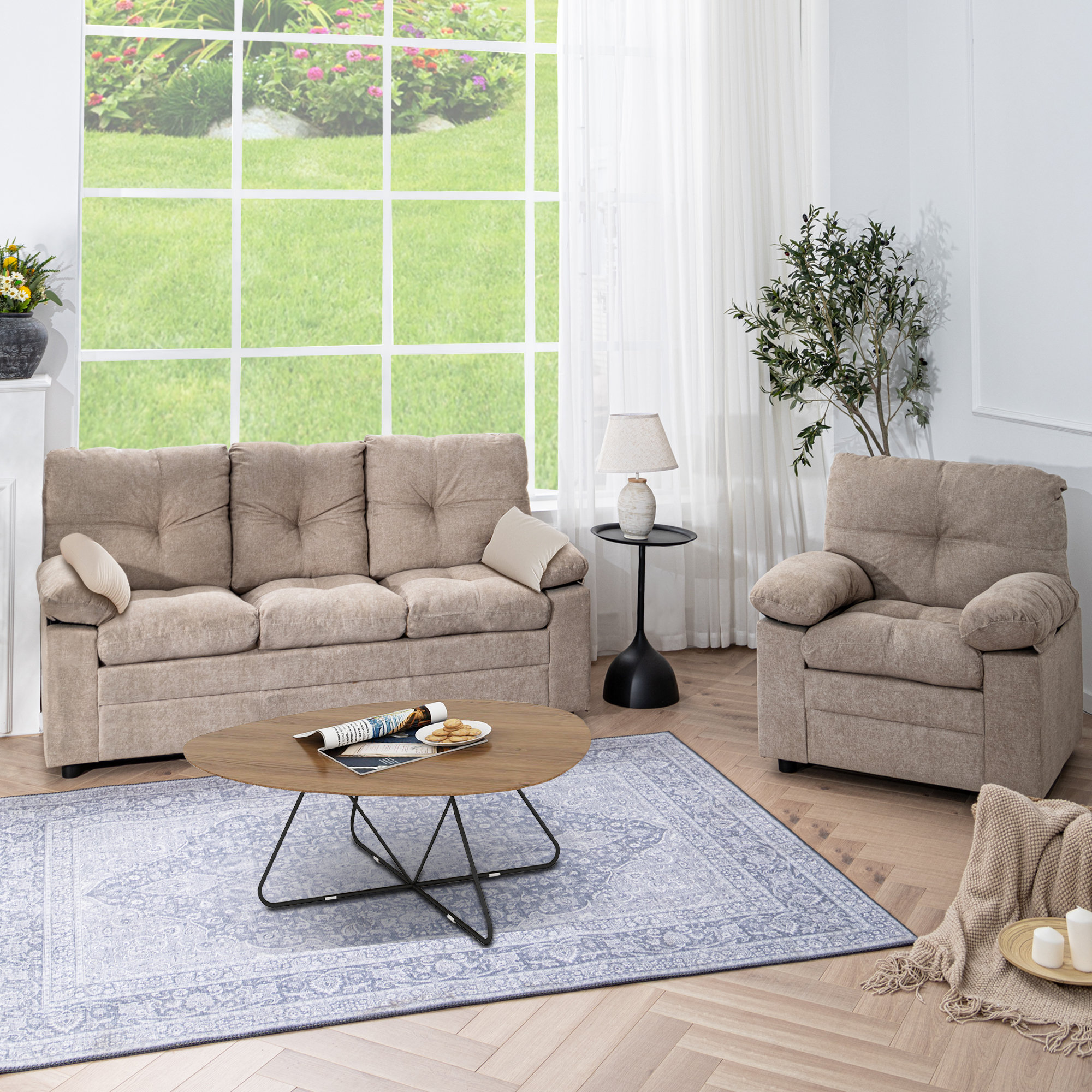 Latitude Run® 2 Piece Modern Living Room Sets - Wayfair Canada