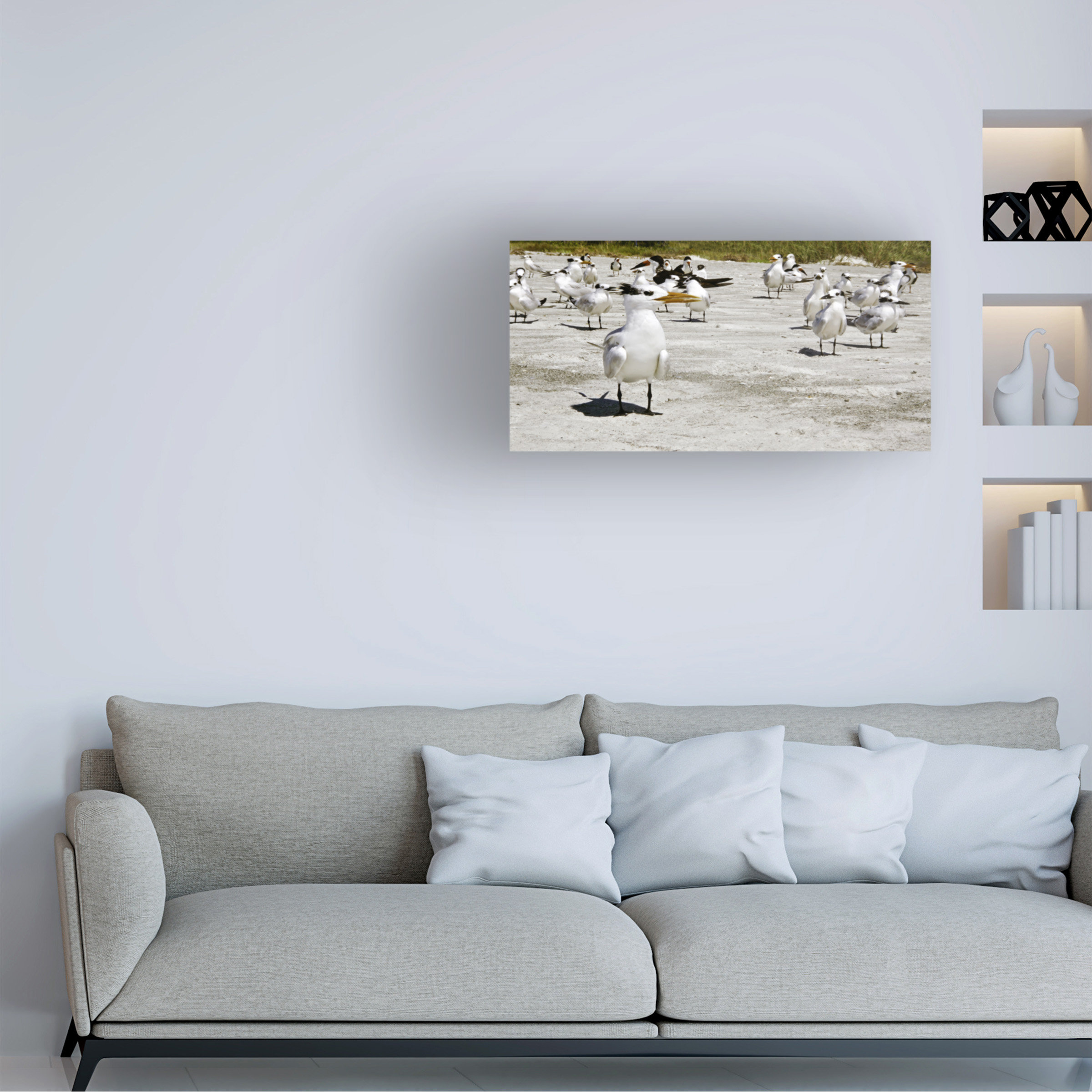 Highland Dunes Wrapped Canvas Wall Art - Mary Lou Johnson 'Vibrant ...