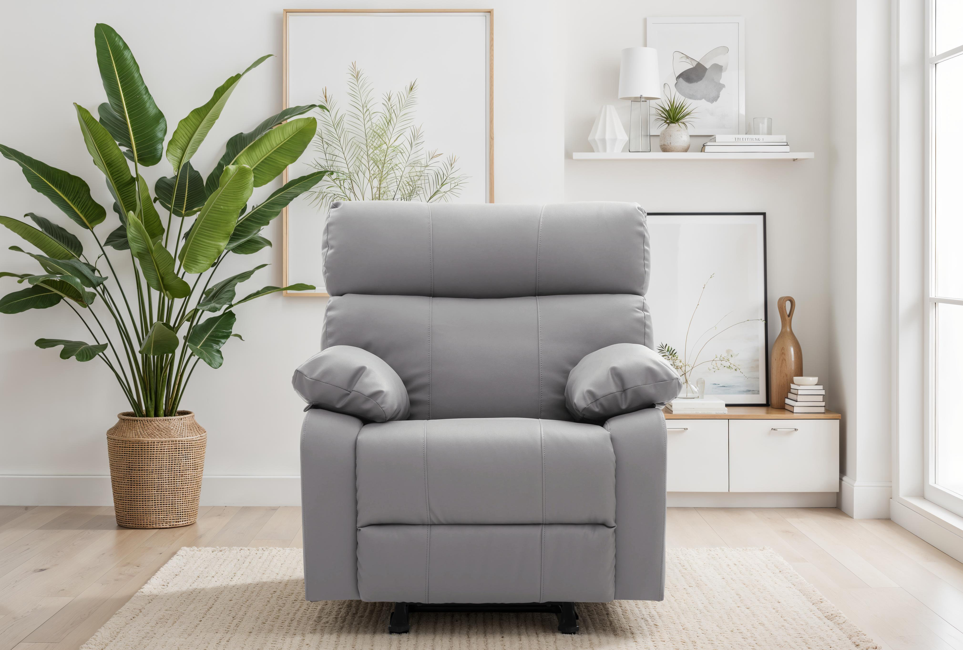Latitude Run® Larache Faux Leather Rocker Recliner | Wayfair