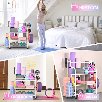 Arlmont & Co. Adrionna Freestanding Sports Rack & Reviews | Wayfair