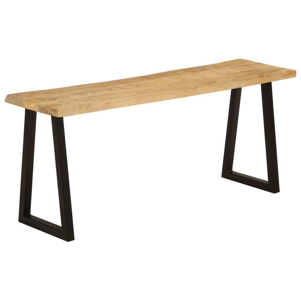 VidaXL Natur Pur Bench With 105 Cm Solid Wood Mango | Wayfair
