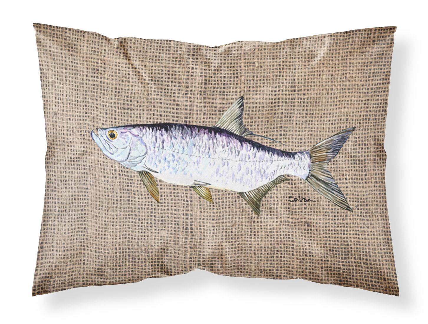 Caroline's Treasures Fish Tarp Pillowcase | Wayfair