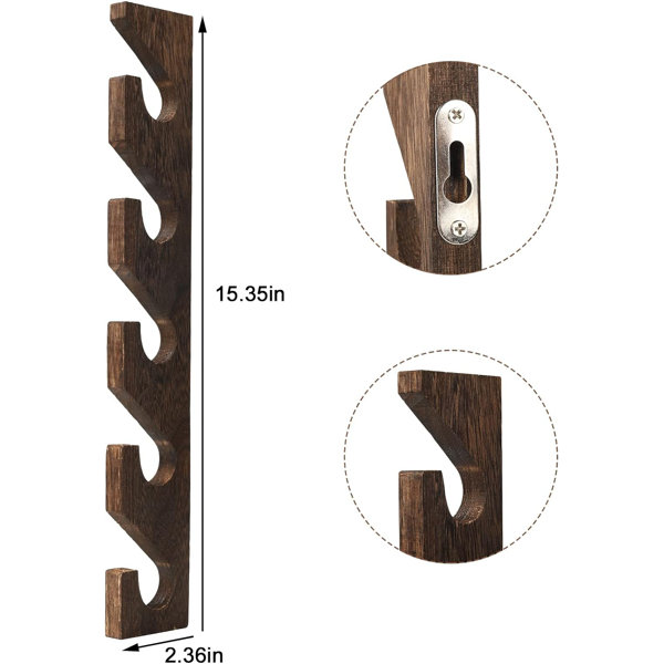 Loon Peak® 2PCS Hat Rack For Baseball Caps, Wall Mounted Baseball Hat ...