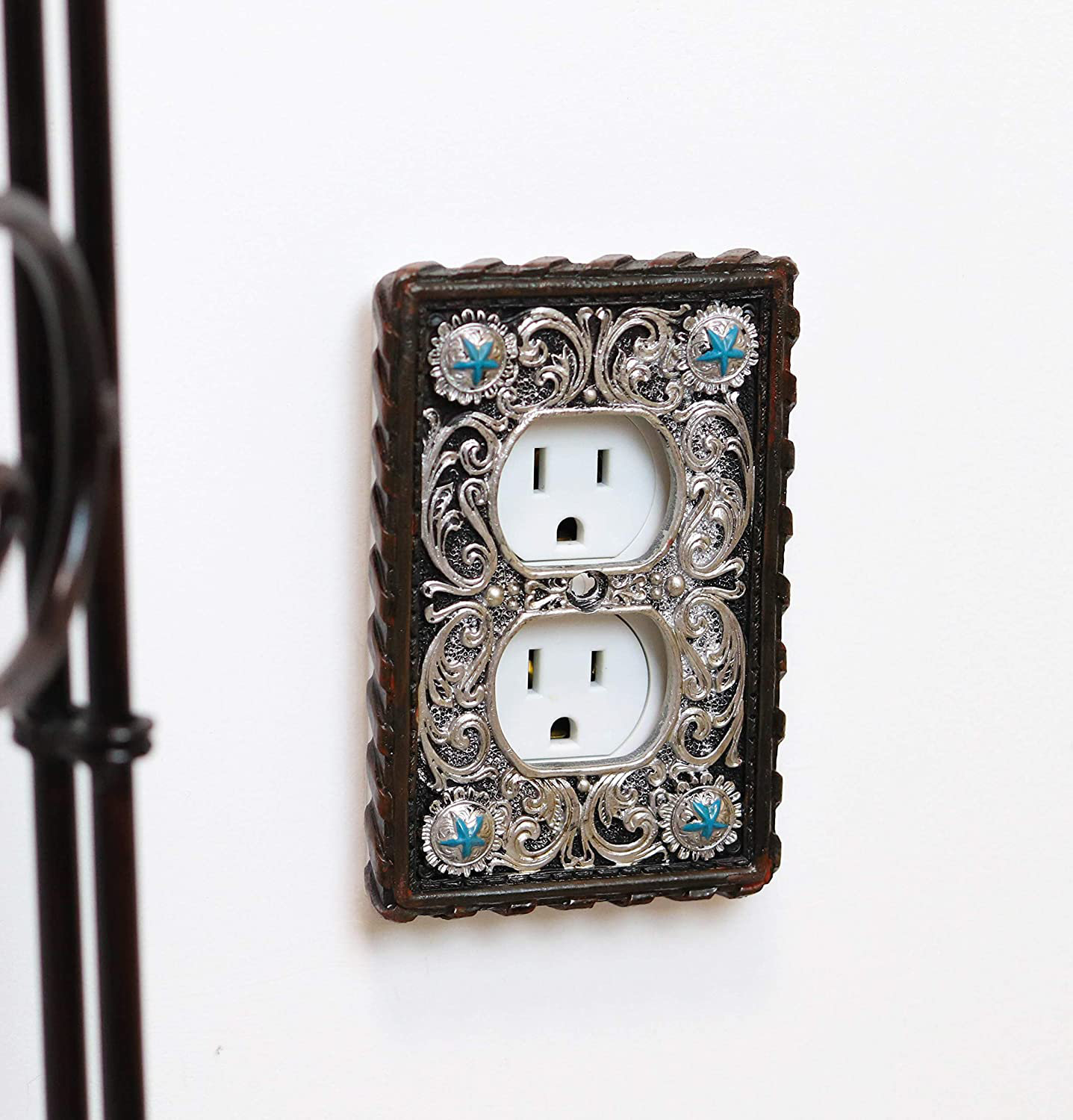 World Menagerie Eilerman Novelty 1-Gang Duplex Outlet Wall Plate | Wayfair