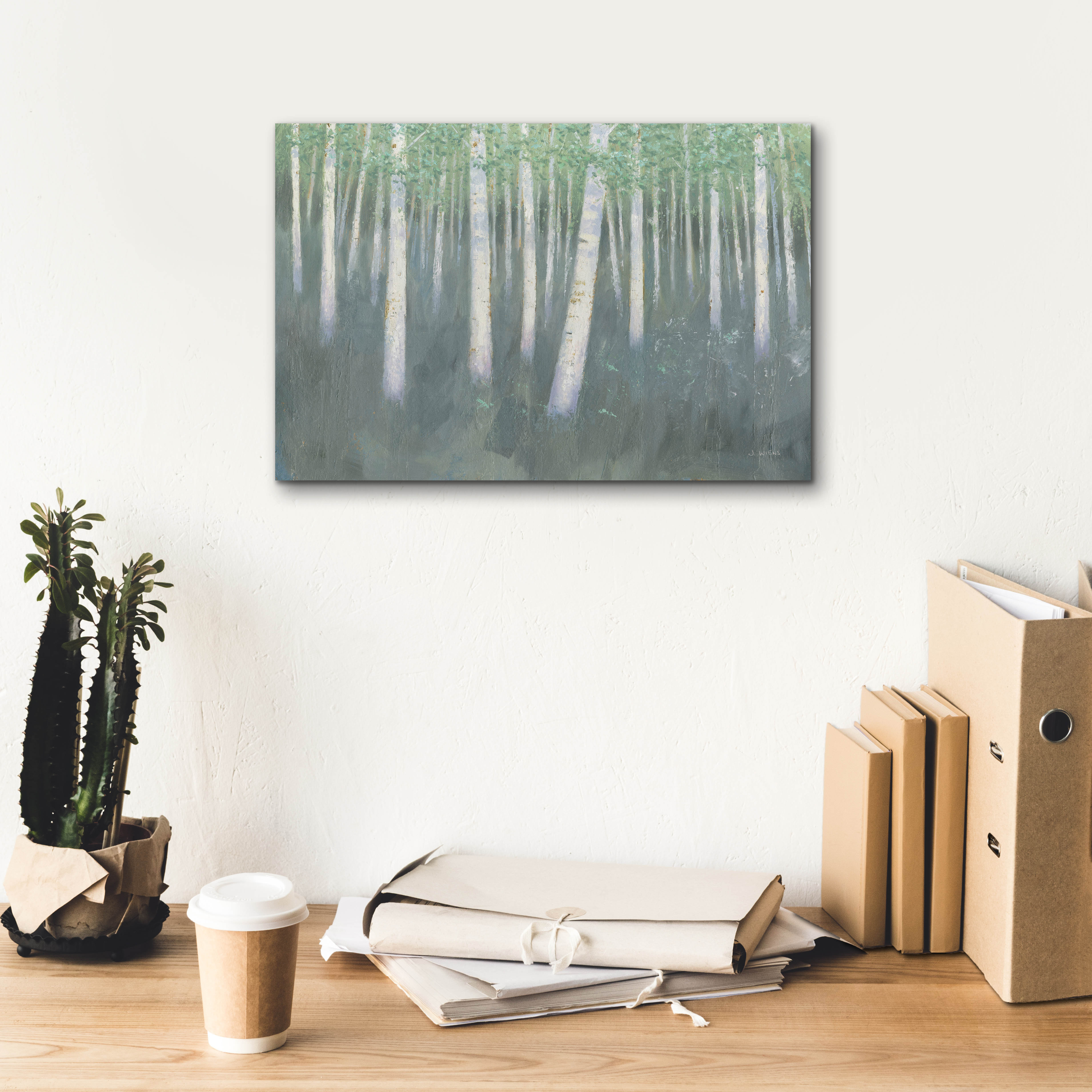 Union Rustic 'Green Forest Hues 2' by James Wiens Canvas Wall Art | Wayfair