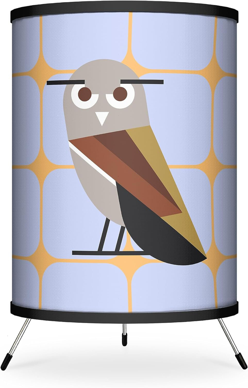 East Urban Home Pensive Owl Tripod Lamp Lamps For Nightstand, Lamp For Bedroom, Lamp For Living ...