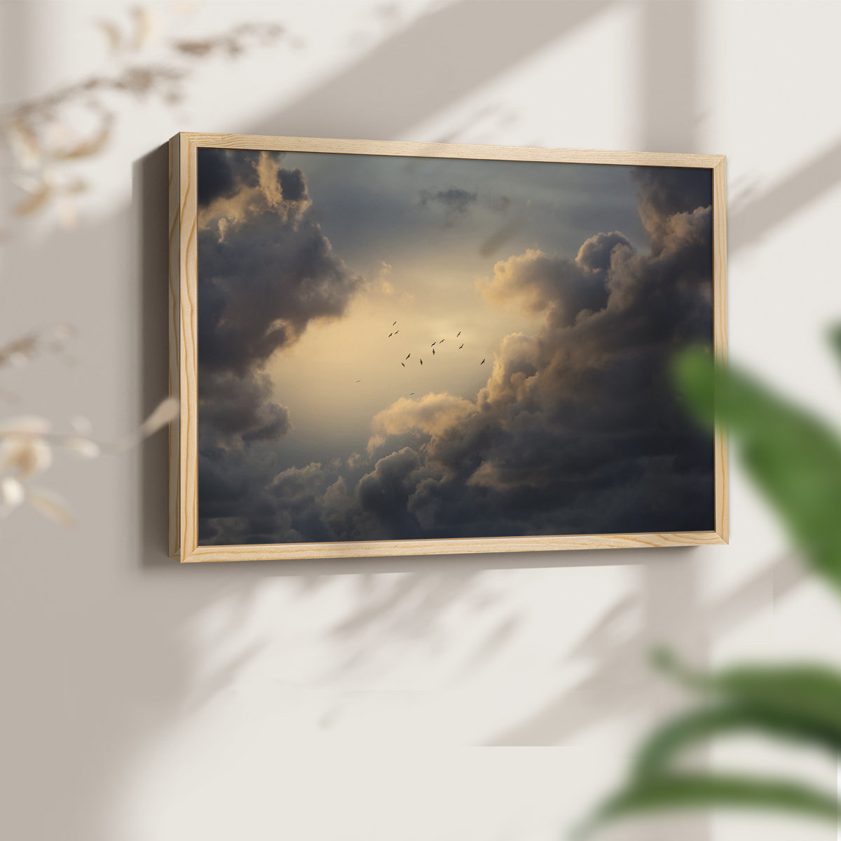 Winston Porter Soaring High Above -Framed Print - Restickable | Wayfair