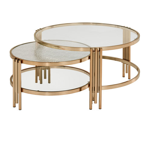 2 Piece Set Coffee Table Sets You'll Love | Wayfair