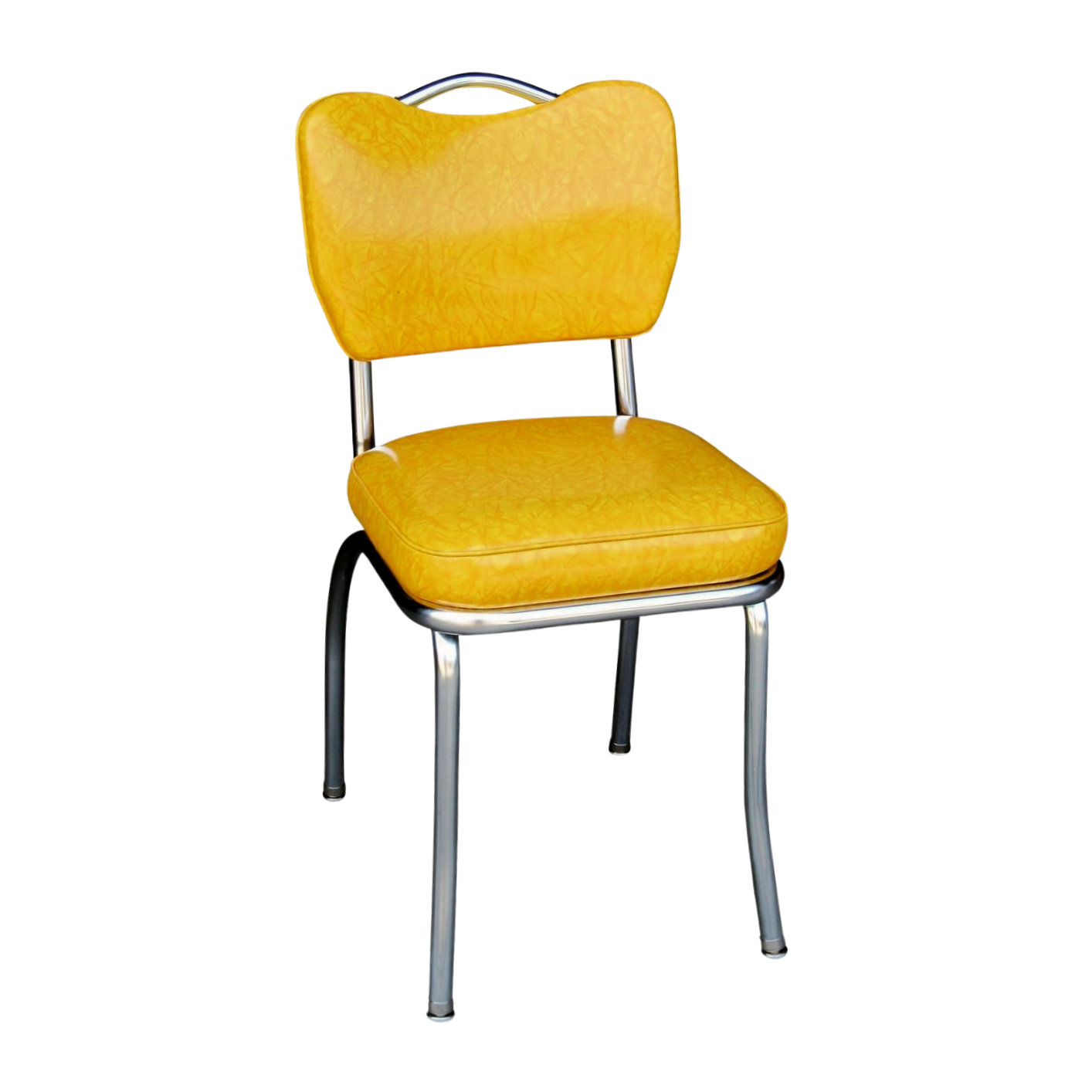 Richardson Seating Retro Home Upholstered Handle Back Dining Chair ...