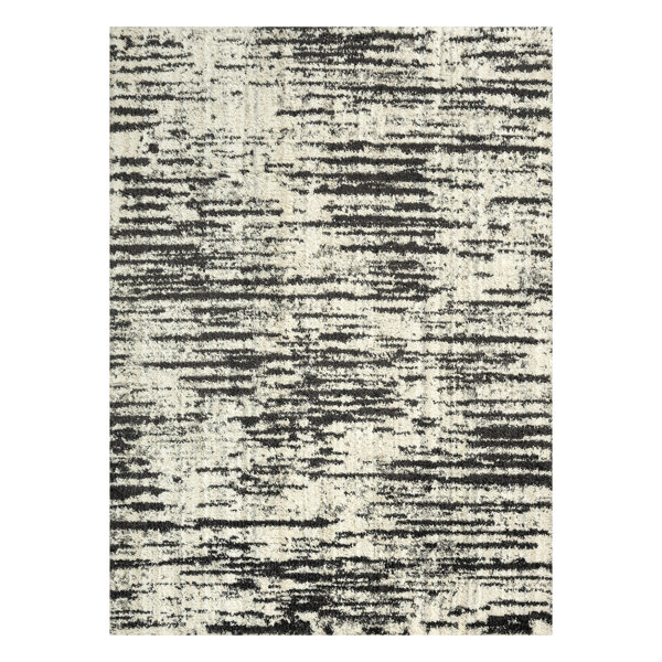 Ottomanson Loft Collection Shag Soft Rug Abstract Design Indoor Area ...