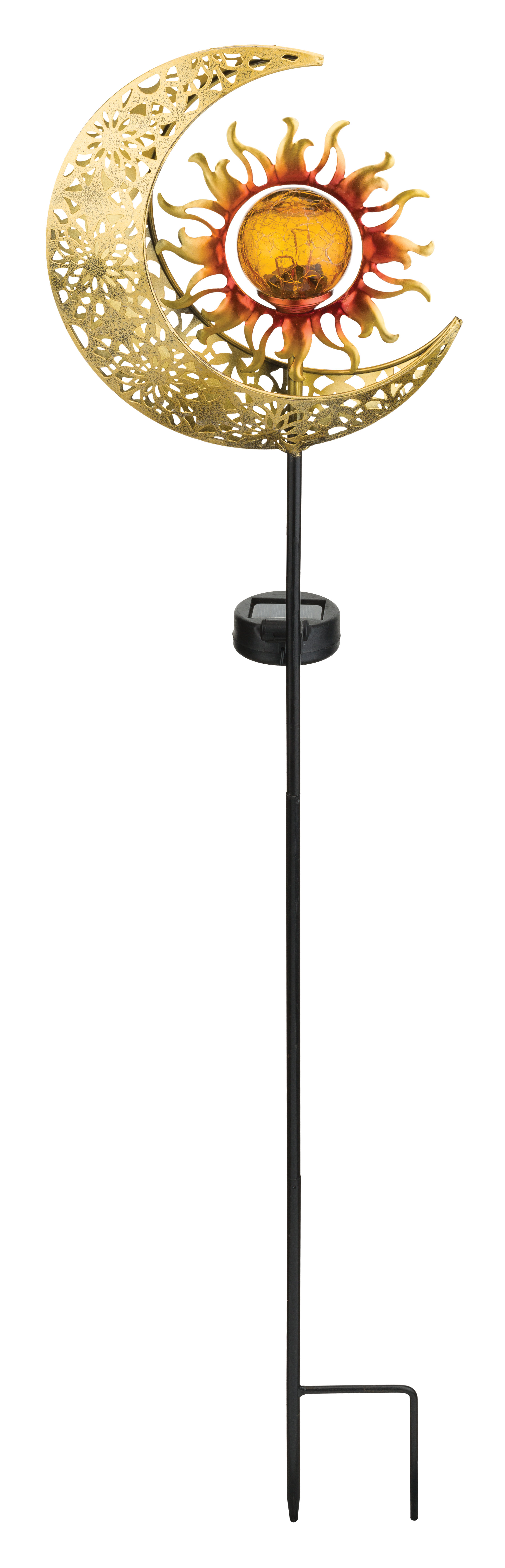 Regal Art & Gift Filigree Sun Moon Solar Stake - Wayfair Canada