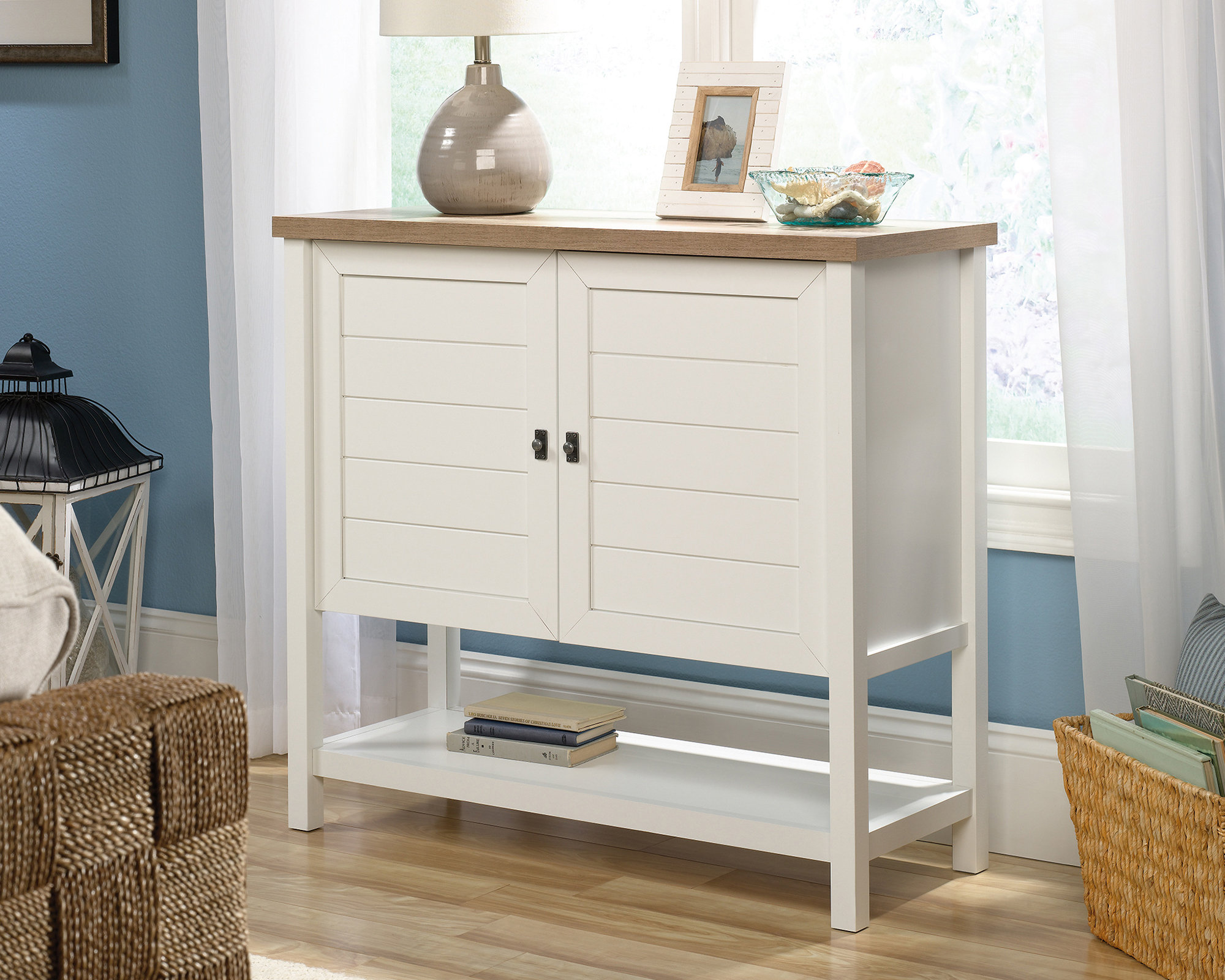 Gracie Oaks Cottage Road Storage Cabinet | Wayfair