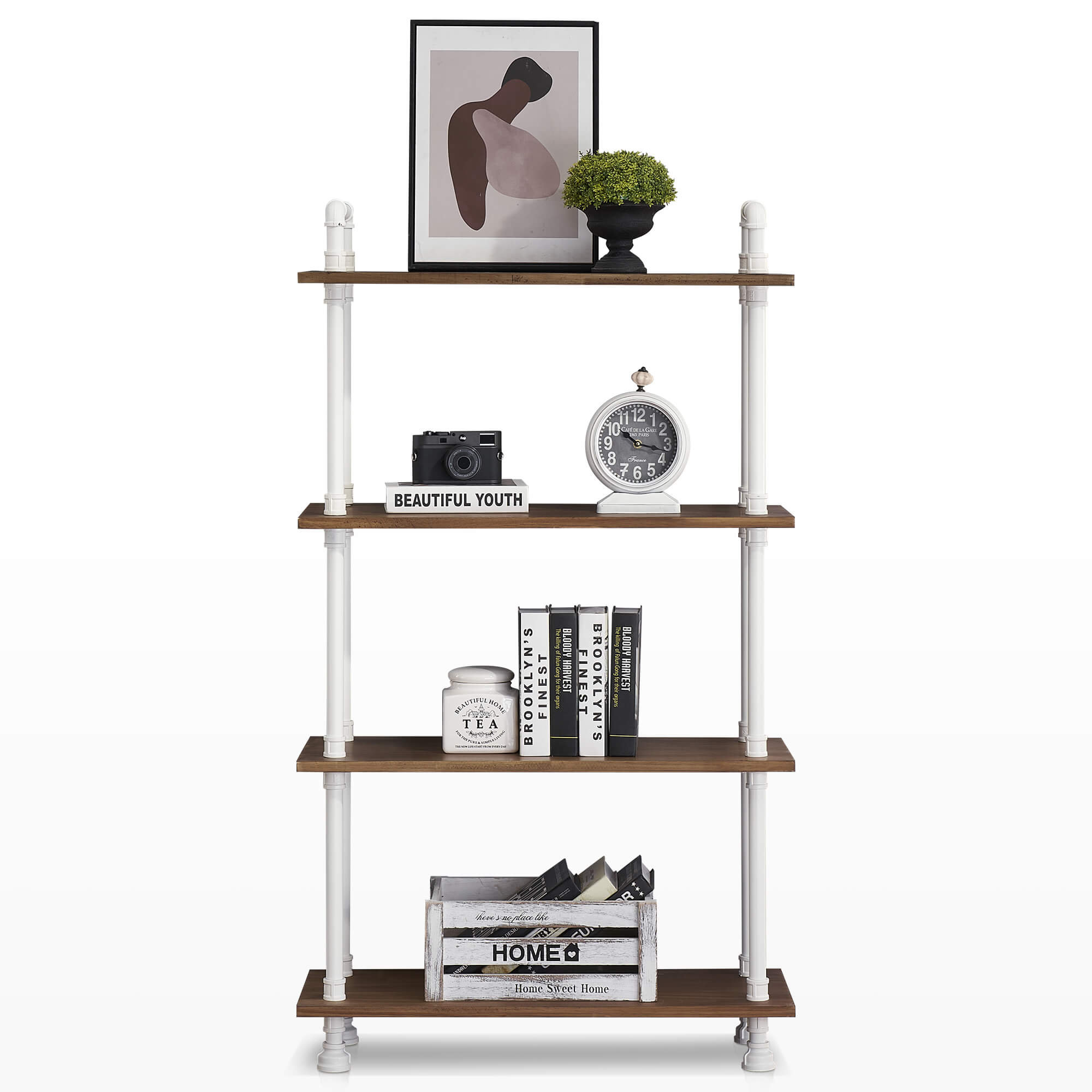 Williston Forge 52.3" H x 30" W x 12" D Storage Shelf Plant Shelf ...