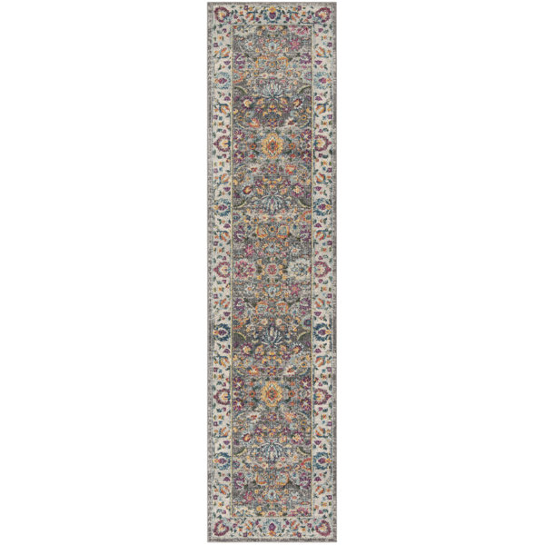 Bungalow Rose Doucet Performance Floral Rug & Reviews | Wayfair