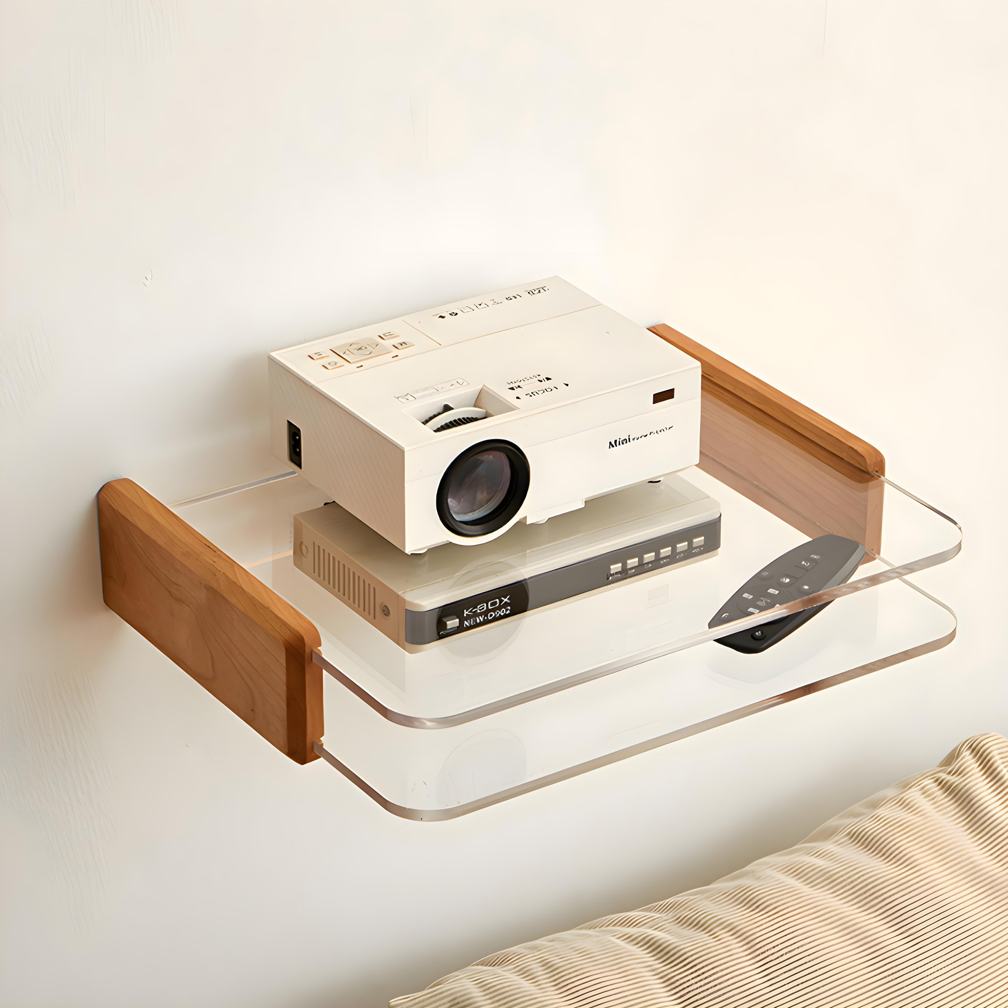 Corrigan Studio® Wall Mounted Shelves, Wall Mounted Storage Shelves ...