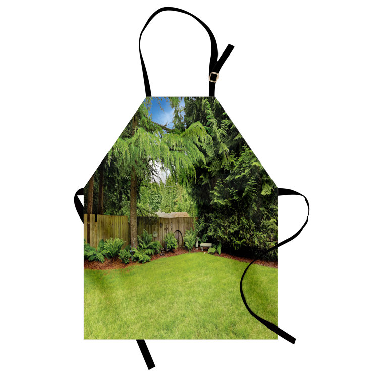 Bless international East Urban Home Rustic Apron Unisex, Pine Trees ...