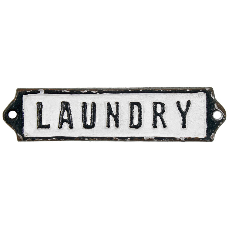 Brambly Cottage Laundry Door Label | Wayfair.co.uk
