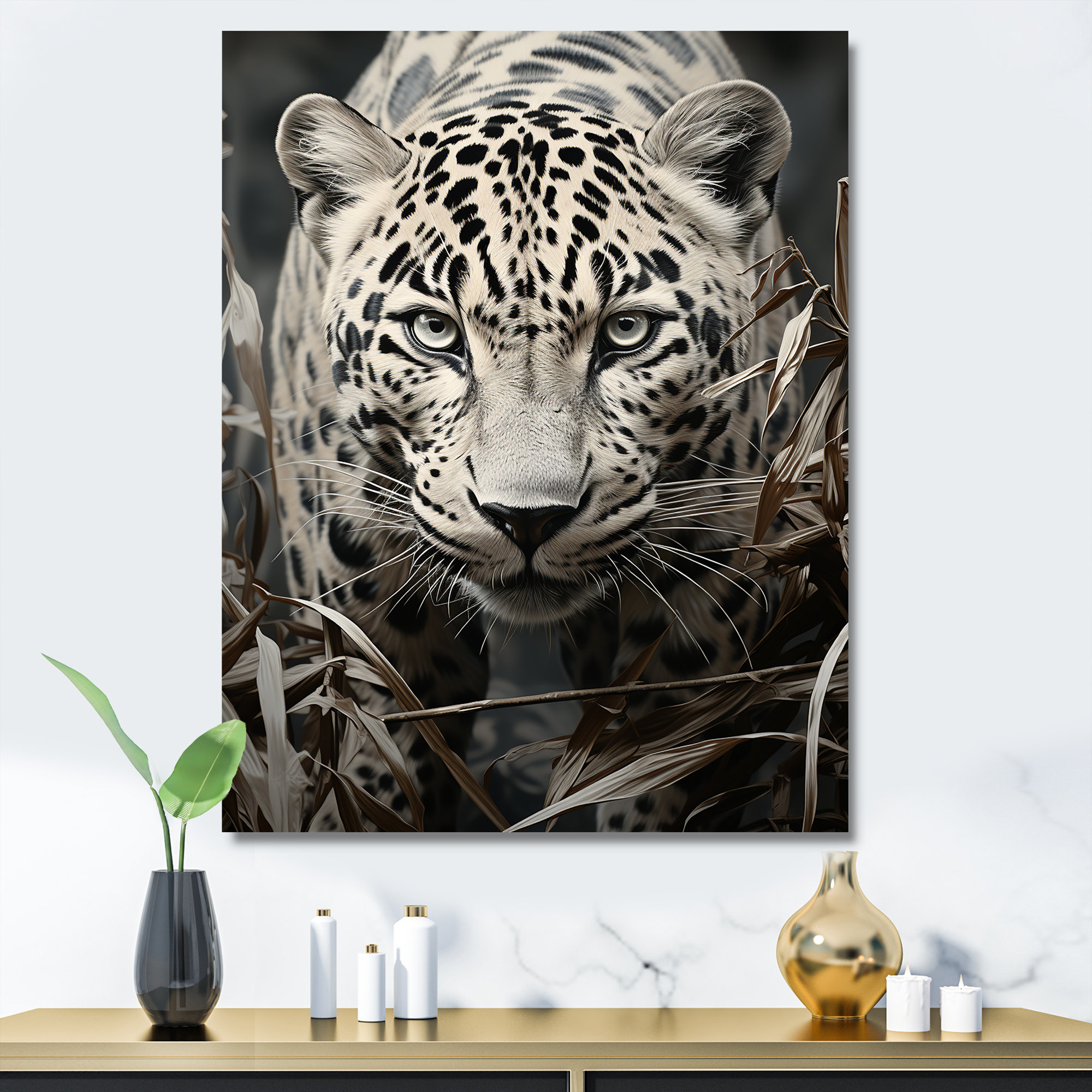 Ebern Designs Graceful Leopard Predators In The Wild - Leopard/Cheetah ...