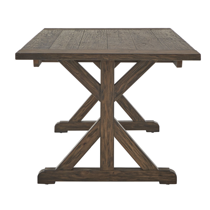 Birch Lane™ Burbury Solid Wood Base Dining Table & Reviews | Wayfair